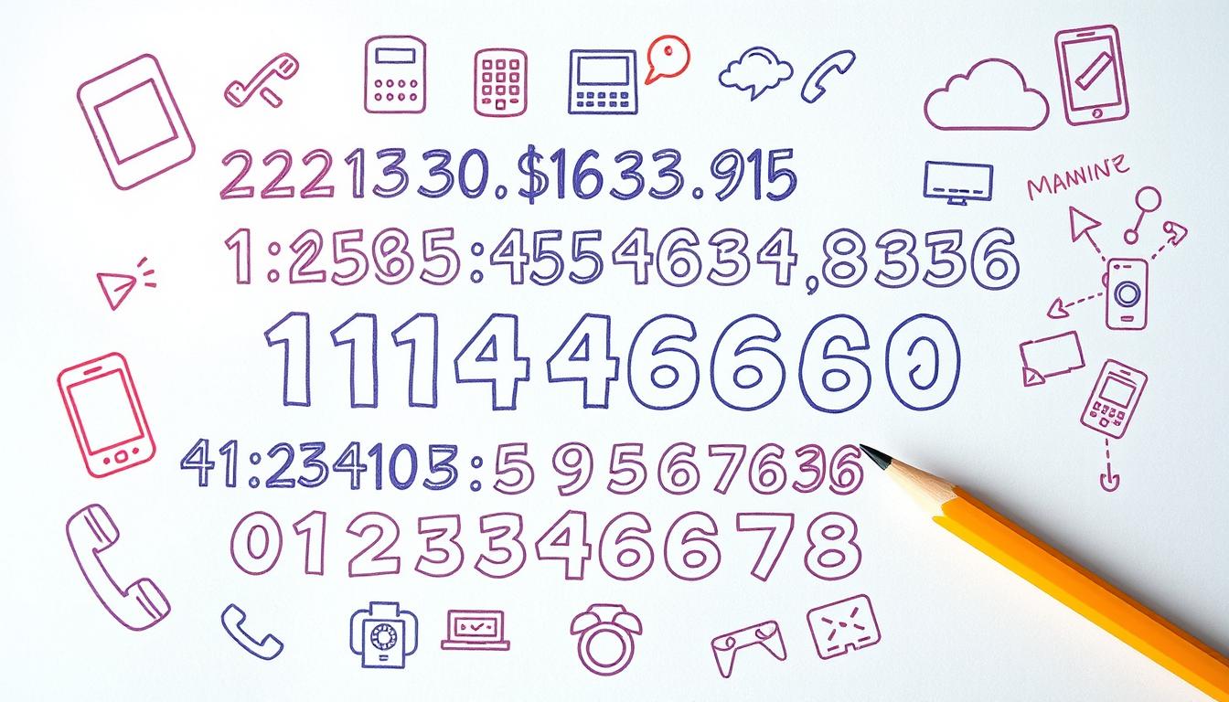Schreibweise von Telefonnummern - Telefonnummern richtig schreiben